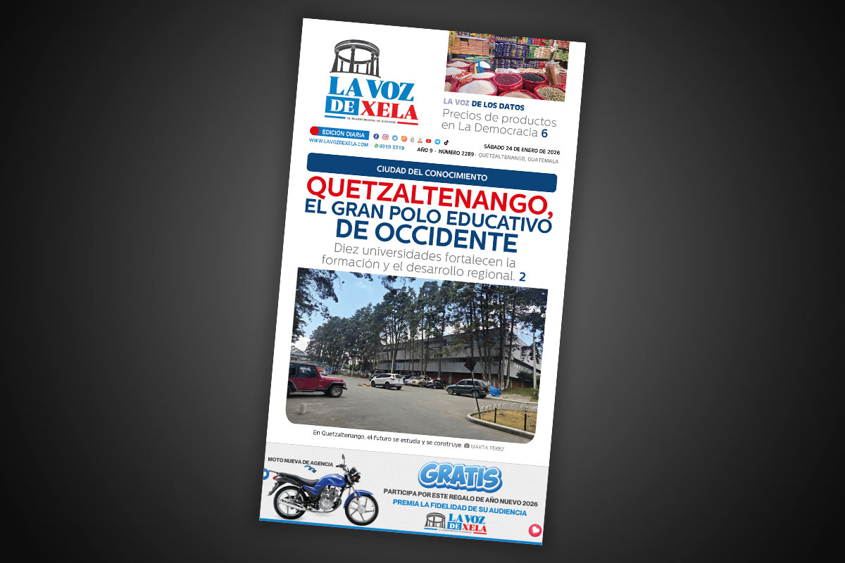 Lee el diario digital del sábado 24 de enero | #2289 - La Voz de Xela