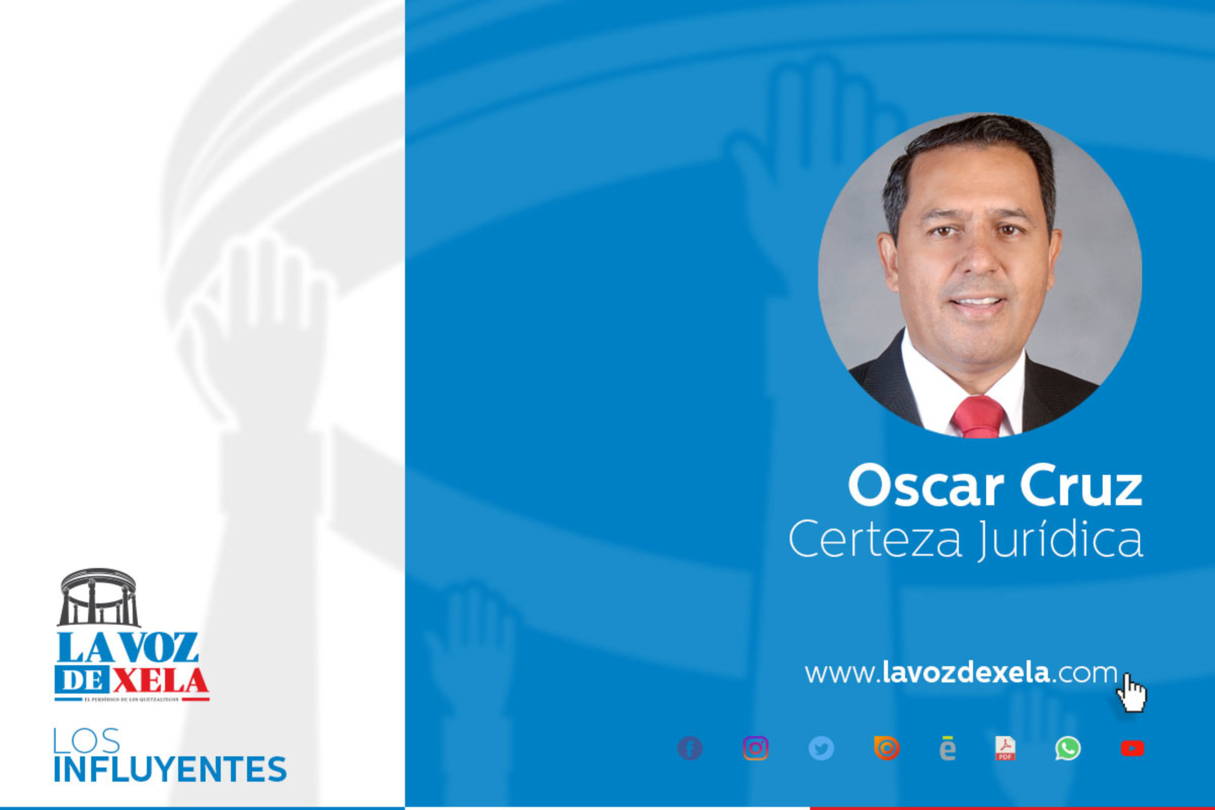 Oscar Cruz, autor en La Voz de Xela