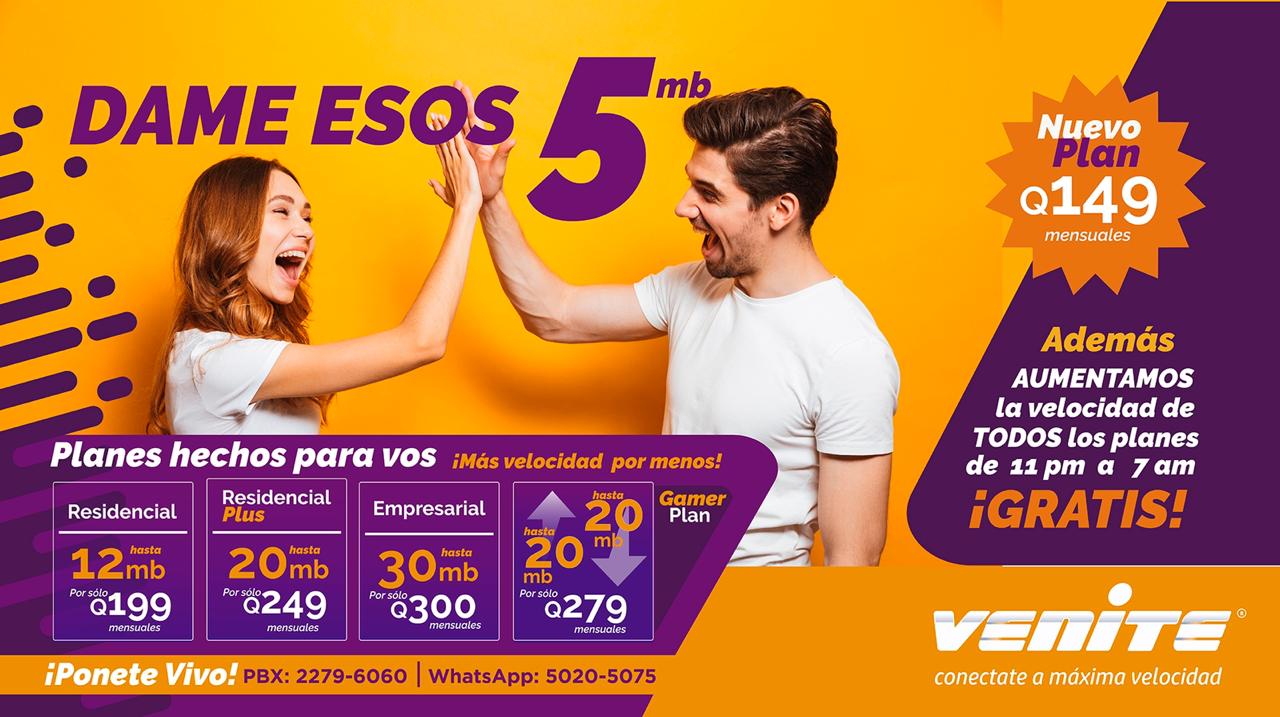 Venite-tarifas-planes · La Voz de Xela